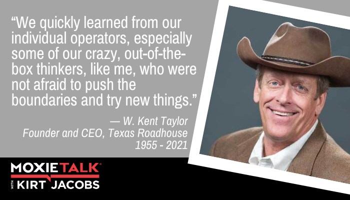 Kent Taylor (1955-2021) - MoxieTalk with Kirt Jacobs