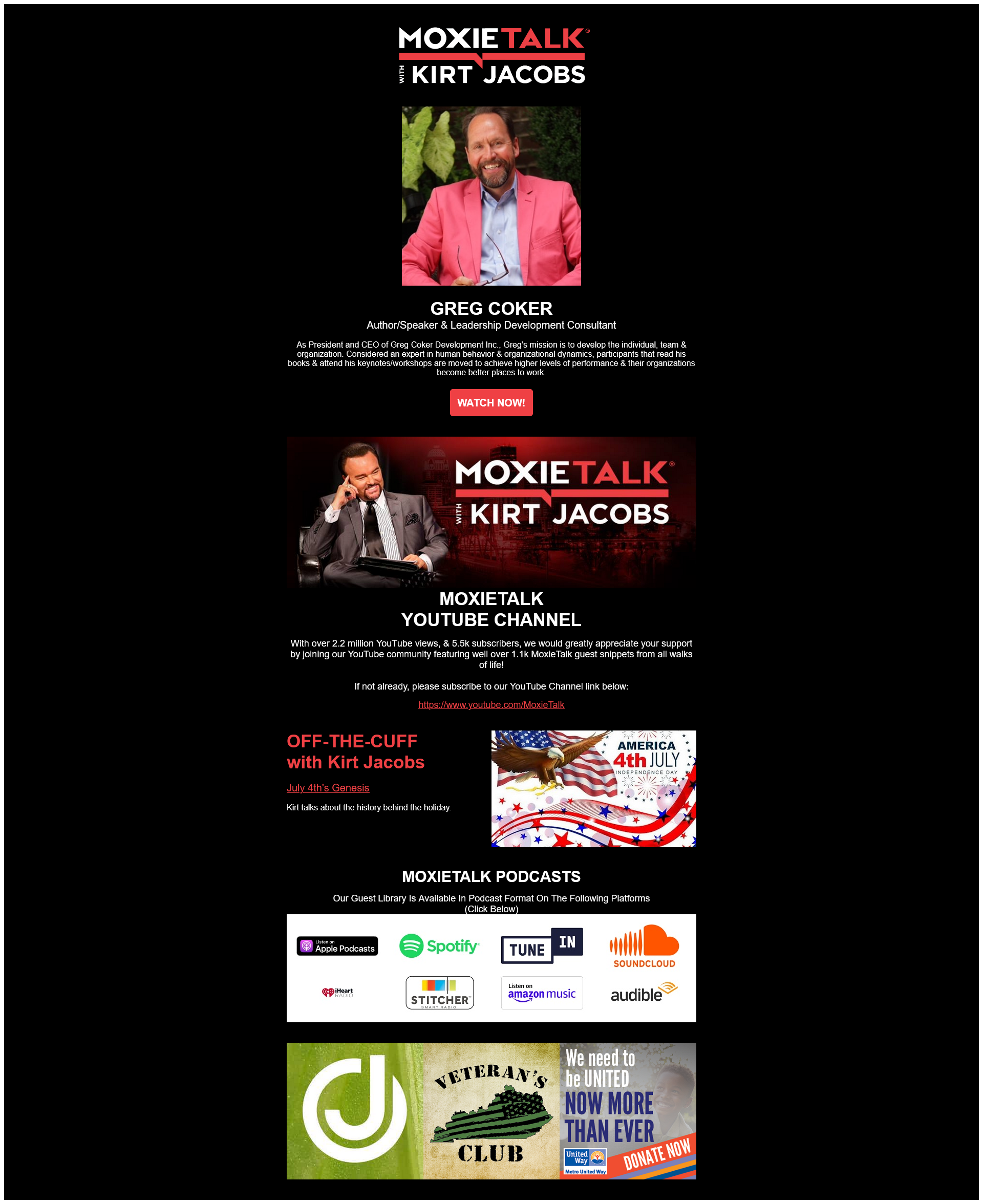 Greg Coker's Cathedrals - MoxieTalk